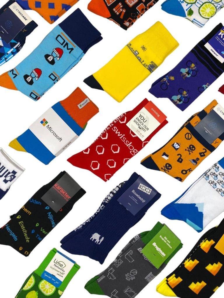 Zakelijke sokken bedrukken - Snelle levering | Soque